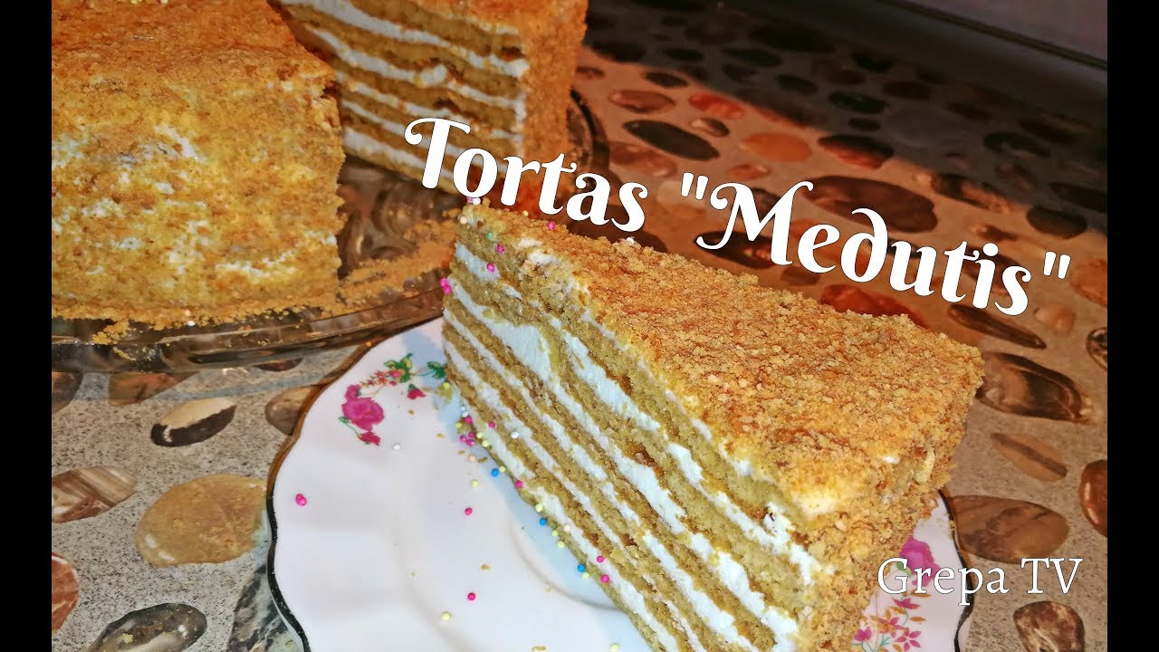 ≫ Medaus torto receptas: saldus skanėstas kiekvienai progai!